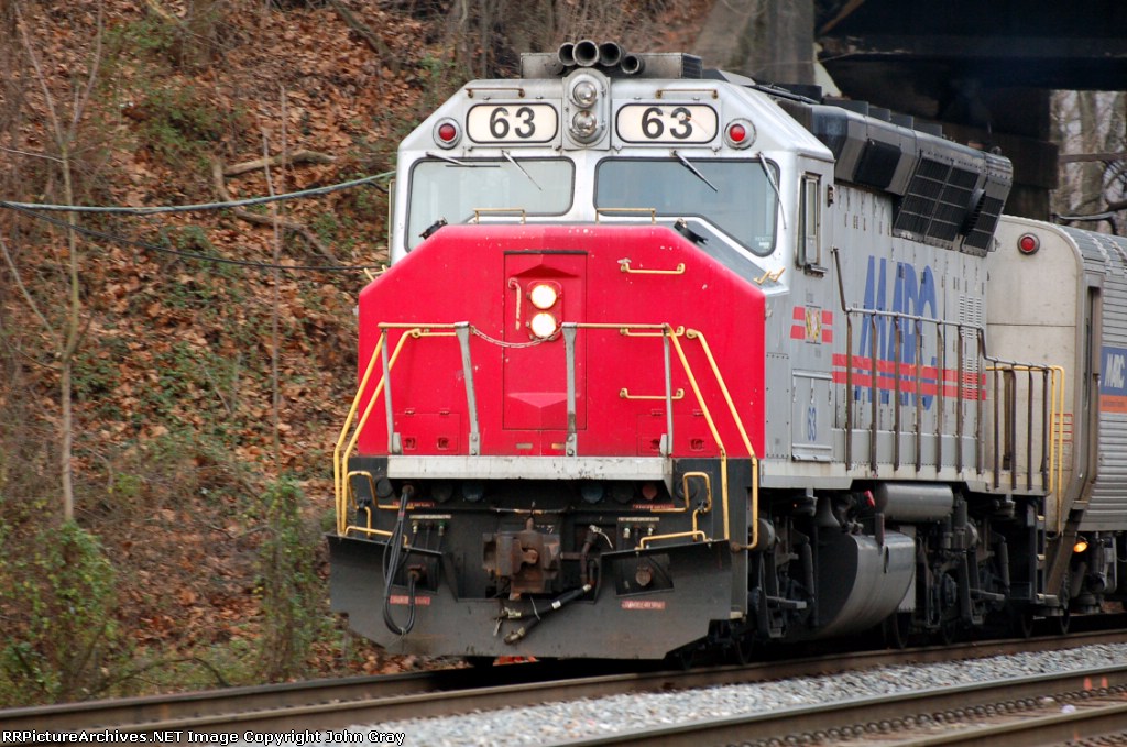 MARC 63(GP40WH-2) ex SAL 611 (GP40)